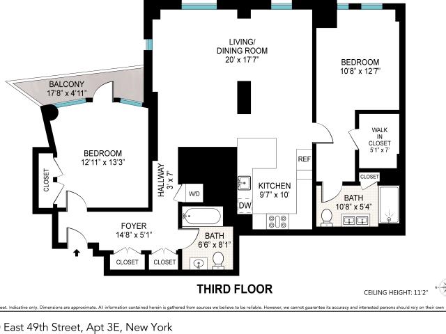 250 East 49th Street, Unit 3E | Compass