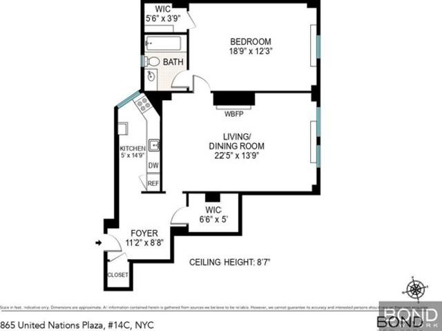 United Nations Plz Apt C, New York, Condo For Sale