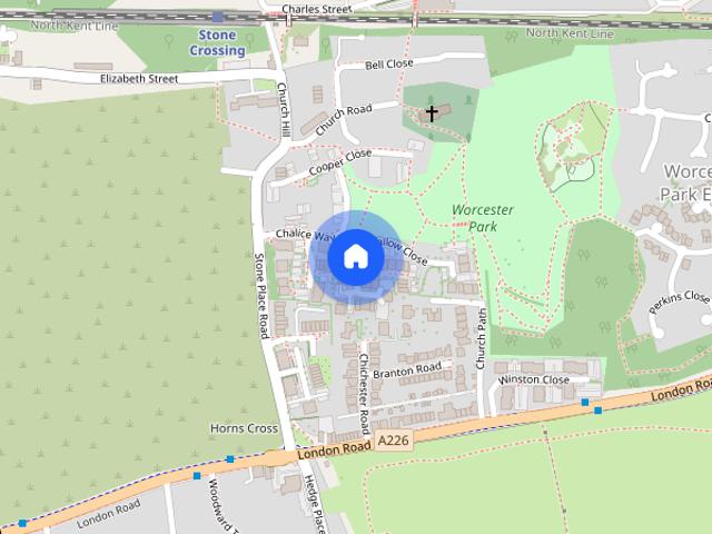 Unicorn Walk, Greenhithe, Kent