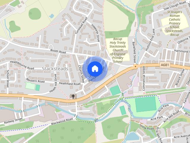 Union St, Bacup, OL13