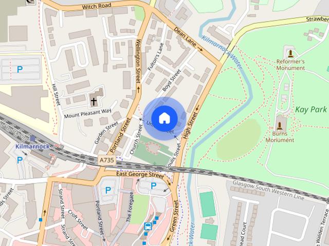 Union Street, Kilmarnock, East Ayrshire, KA3