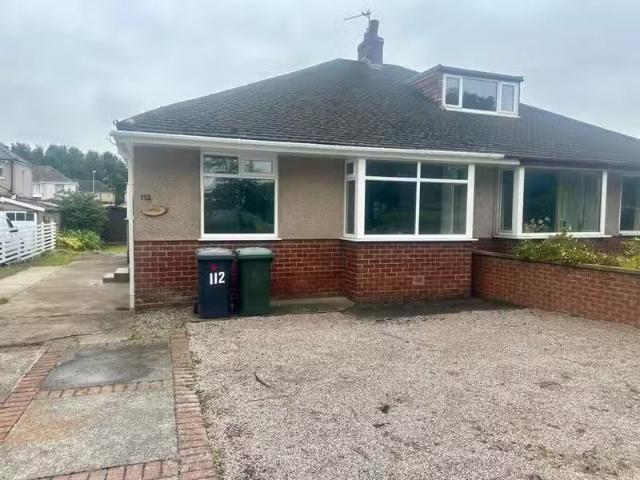 Charming 1 BA 2 bedroom bungalow for rent in Westgate, Morecam.