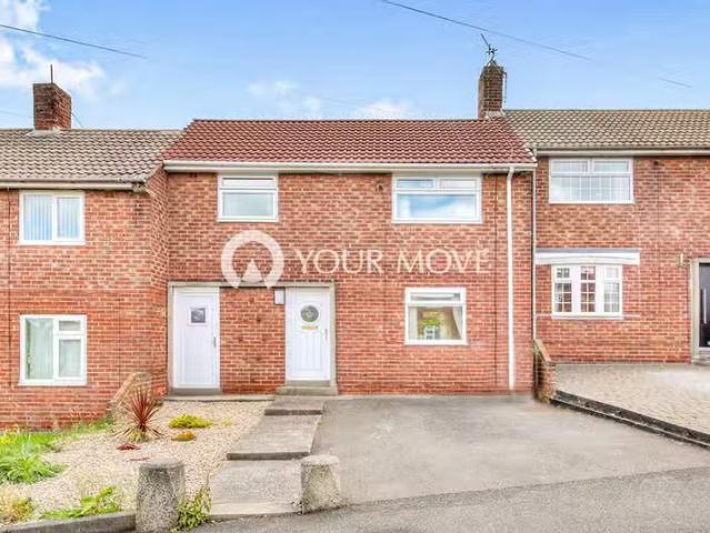 New 1 BA 2 bedroom Mid Terrace House to rent, Knightside Garde.