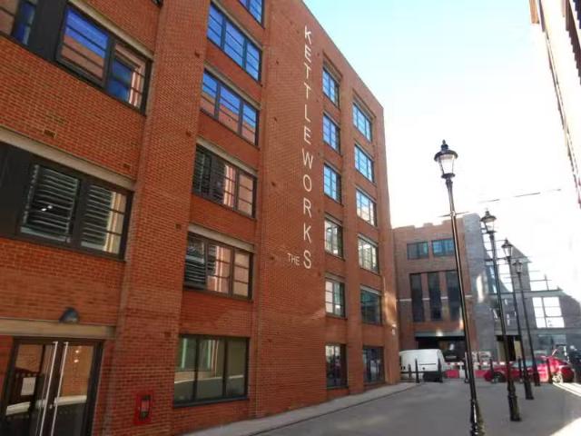 Unique 1 BA Studio flat for rent in The Kettleworks, B1