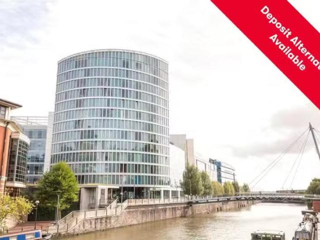 Charming Studio apartment for rent in The Eye, Glass Wharf, BR.