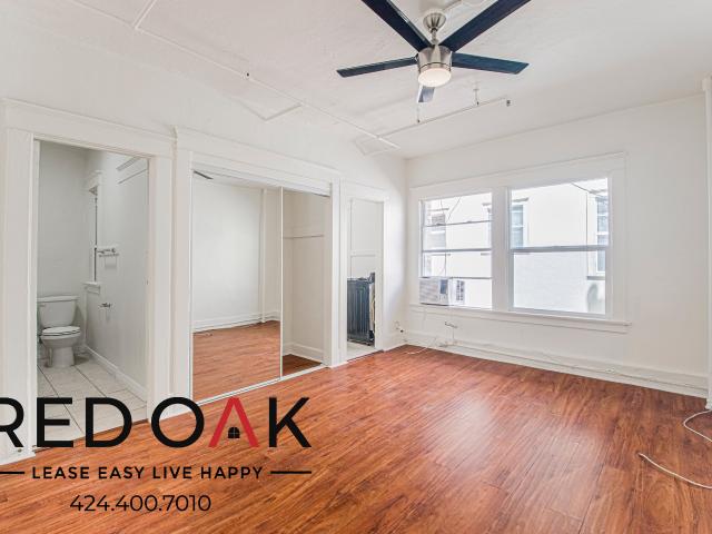Updated Studio with High Ceilings and Walk In Closet ~ In Pico Union!