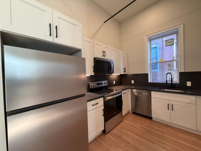 Updated 1 Bedroom at The Adams Building | Downtown Haverhill | Parking & A/C