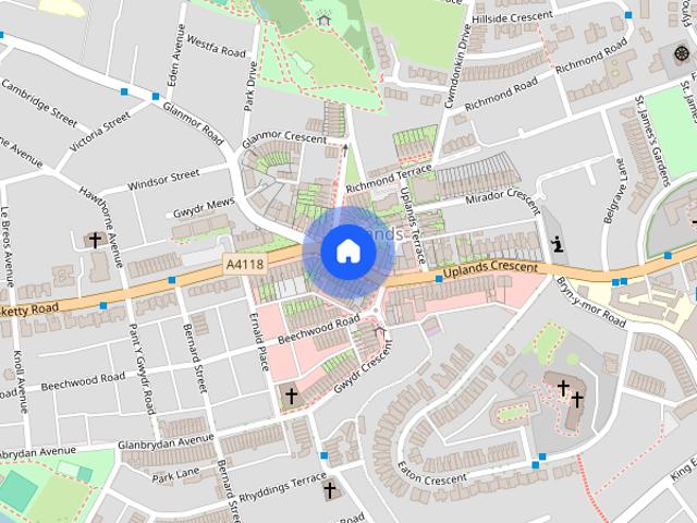 Uplands Crescent, Uplands