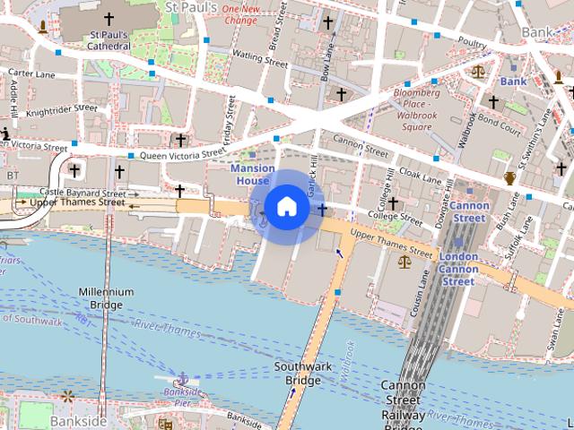 Upper Thames Street, London