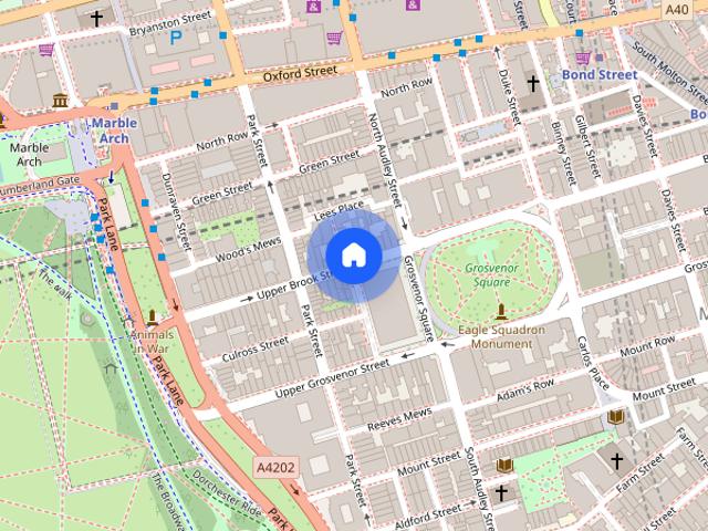Upper Brook Street, Mayfair, London, W1K