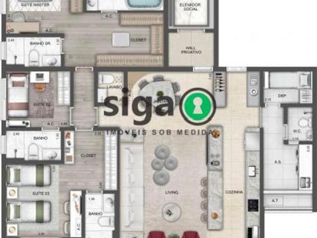 Upper East Perdizes: 142m² de sofisticação e conforto na Zona Oeste