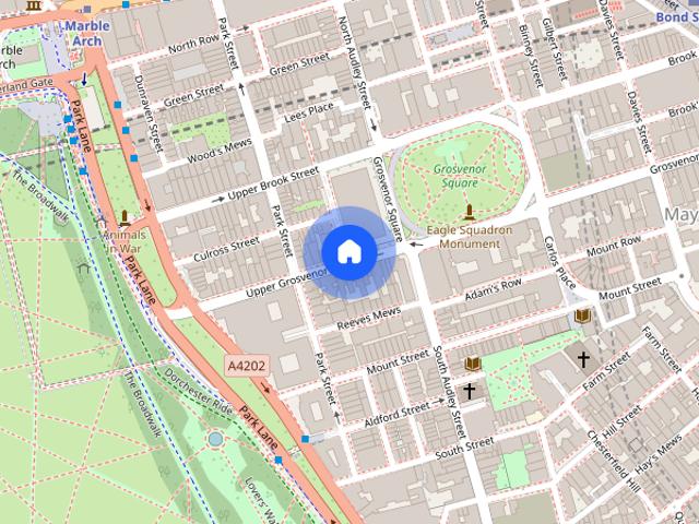 Upper Grosvenor Street, Westminster, London, W1K