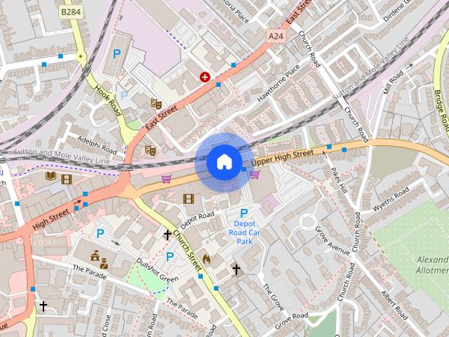 Upper High Street, Epsom, KT17