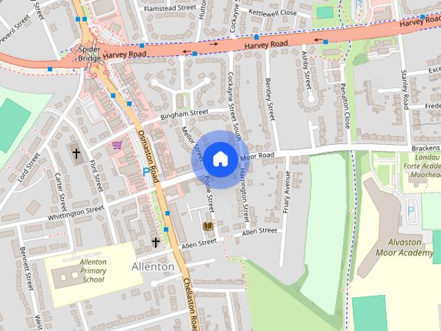 Upper Moor Road, Allenton