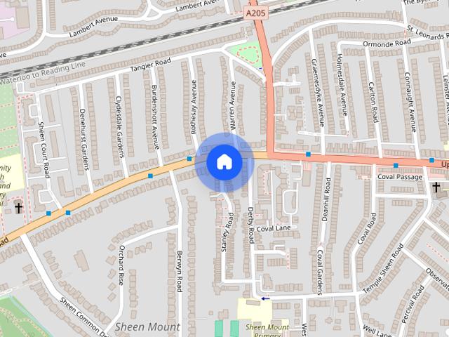 Upper Richmond Road West, East Sheen, SW14