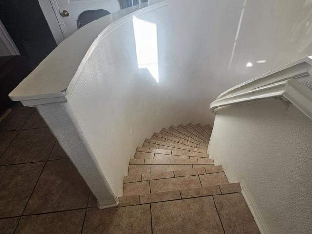 Upstairs room. Shared bathroom. Air conditioner