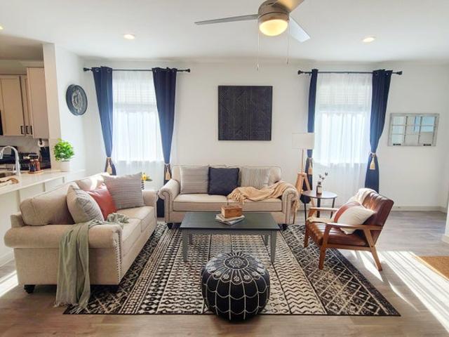 Upscale and completely remodeled home in gated com