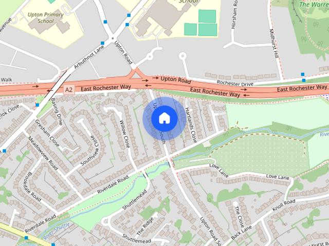 Upton Road South, Bexley, DA5