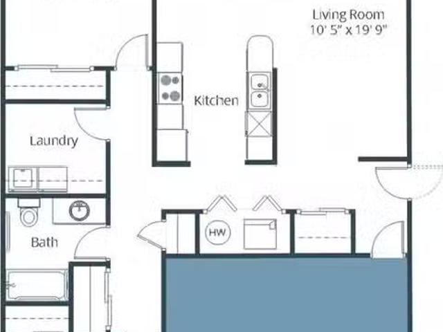 Urban Plains Apartment Community Bluestem Homes Two Bedroom