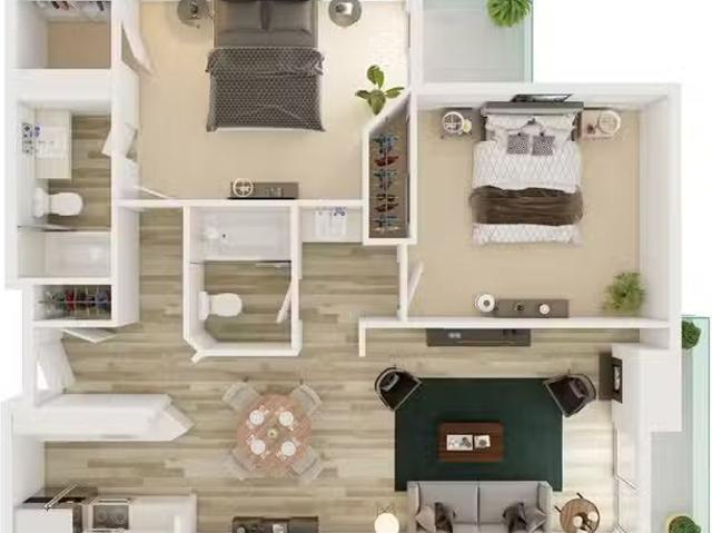 URBANLUX FLEUR PREMIUM 2 Bed C