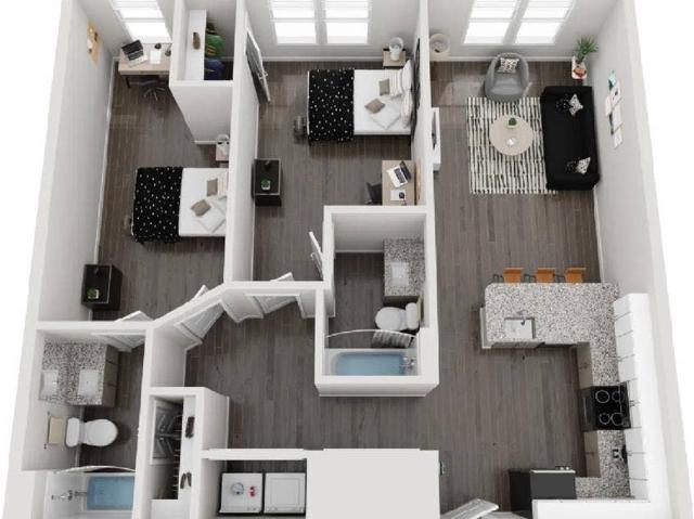 URGENT: 1 Sublet in 2bed/2bath