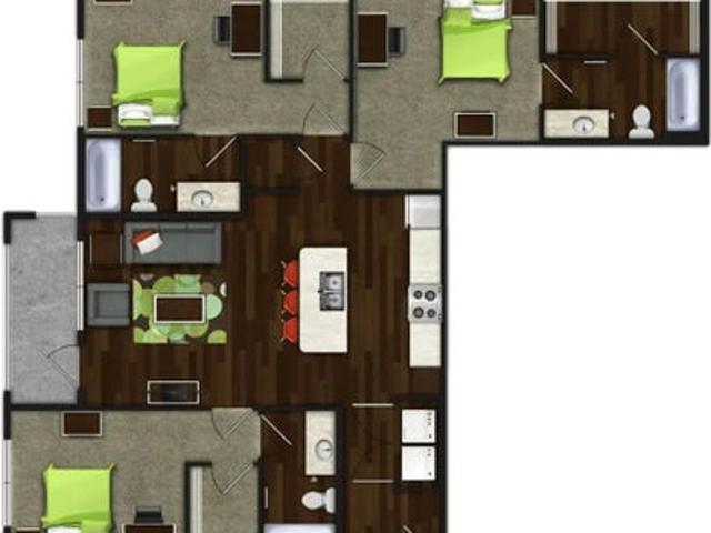 URGENT Sublease an empty 3x3 apartment