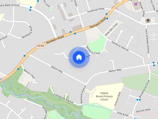Ursuline Way, Crewe