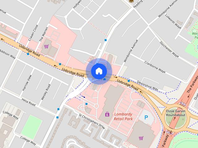 Uxbridge Road, Hayes, Middlesex, UB4