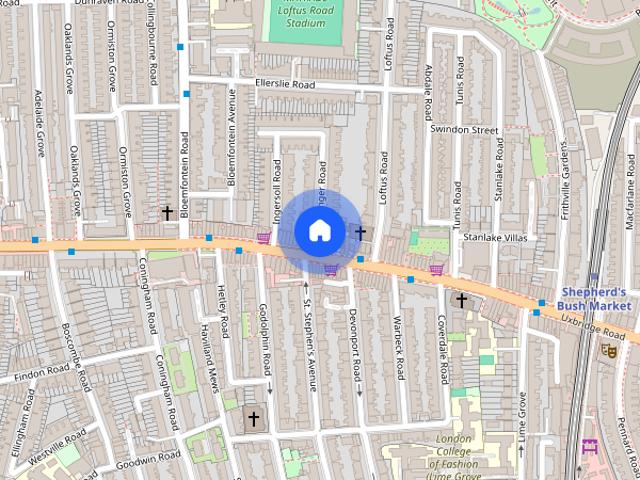Uxbridge Road, Shepherd's Bush, London, W12
