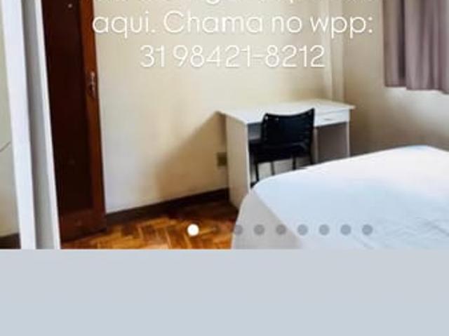 Vaga masculina em quarto de casal na Savassi