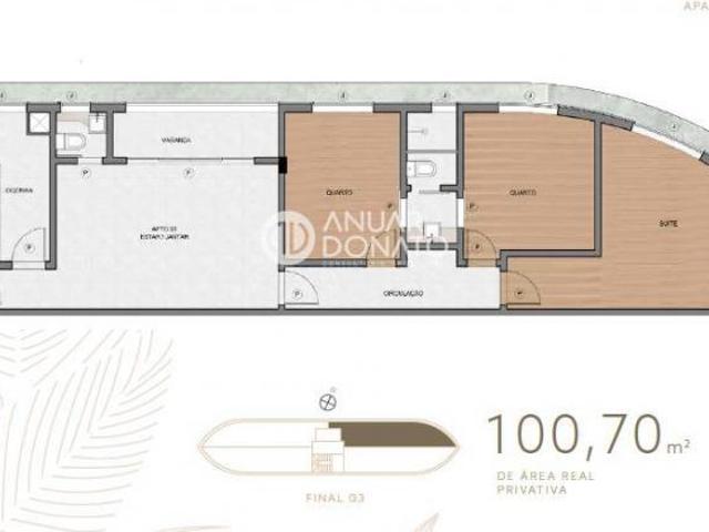 Vale do Sereno Apartamento 3 quartos à venda na Anuar Donato