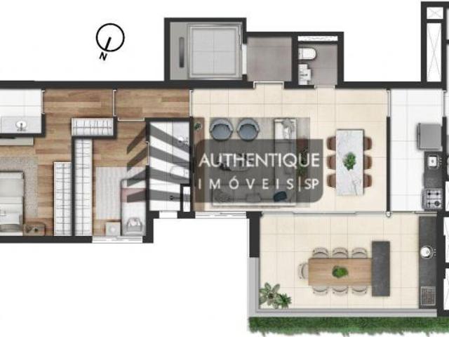 VALEN CAPOTE VALENTE PINHEIROS Apartamento à venda no bairro Pinheiros São Paulo/SP, Zona Oeste