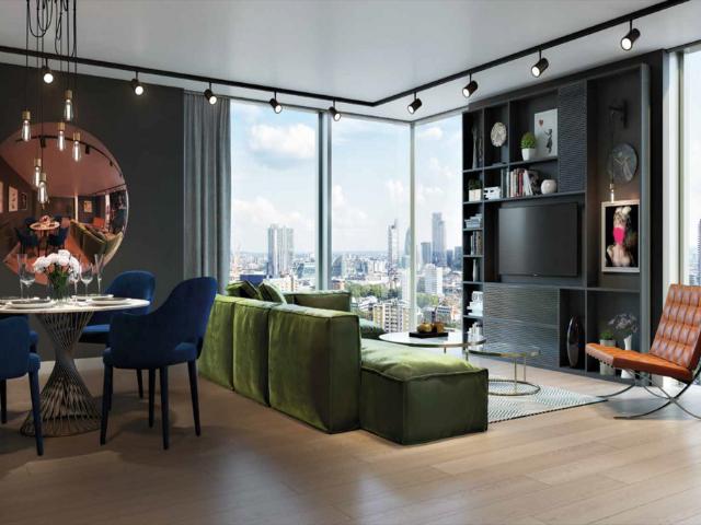Valencia Tower, Bollinder Place, EC1V 2 bed apartment to rent £3,800 pcm £877 pw