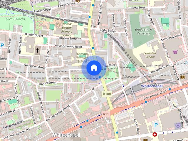 Vallance Road, Whitechapel, Bethnal Green, Tower Hamlets, London, E1 5AB