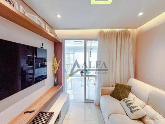 Varanda Tatuapé I M P E R D Í V E L Cinematográfico apartamento em andar alto c/ ampla varand