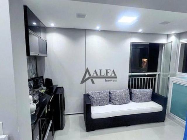 Varanda Tatuapé PORTEIRA FECHADA Cinematográfico apartamento c/ varanda gourmet