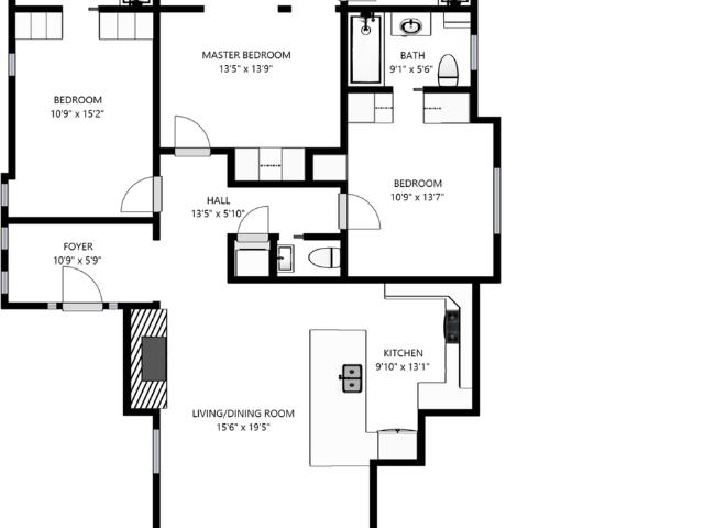 Varsity Management 3 Bedroom Apartment for Rent at 215 Packard St, Ann Arbor, MI 48104