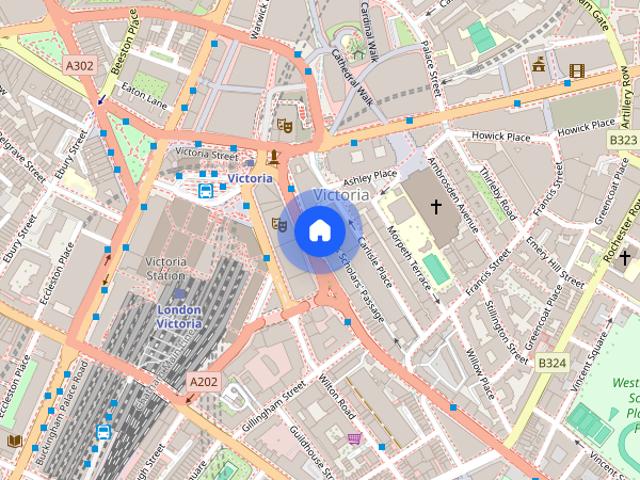 Vauxhall Bridge Road, London, SW1V