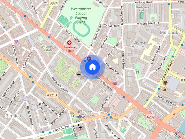 Vauxhall Bridge Road, London, SW1V