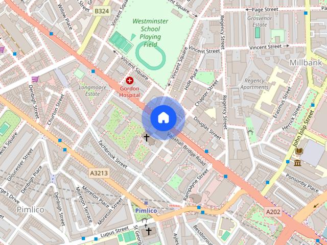 Vauxhall Bridge Road, Pimlico, SW1V