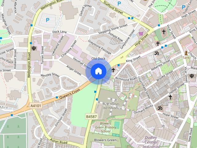 Vauxhall Street, Dudley, West Midlands, DY1