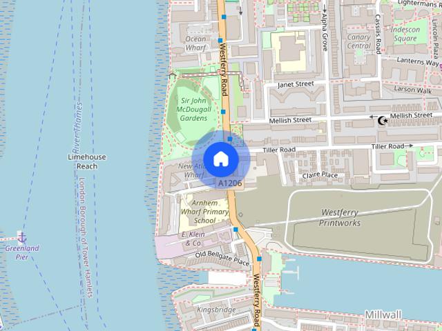 Venus House, 160 Westferry Road, Isle Of Dogs, Westferry, Canary Wharf, London, E14 3SF