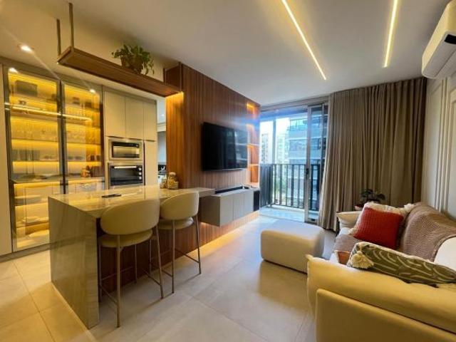 venda 2 quartos noroeste 2 vagas real le parc suite reformado