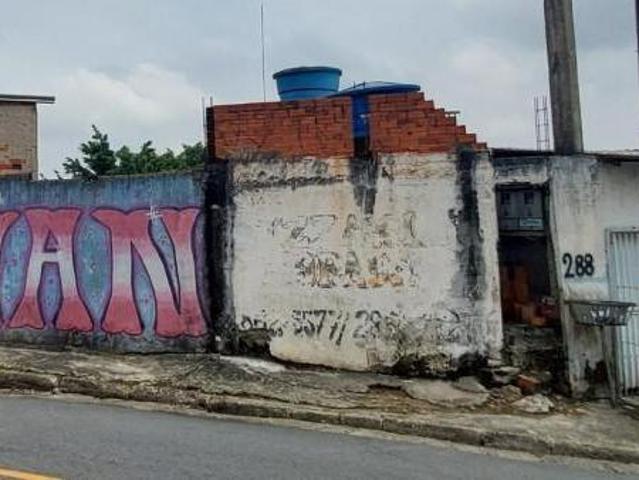 Venda Terreno com Salões Comerciais e Casa Jardim Zaira Mauá SP
