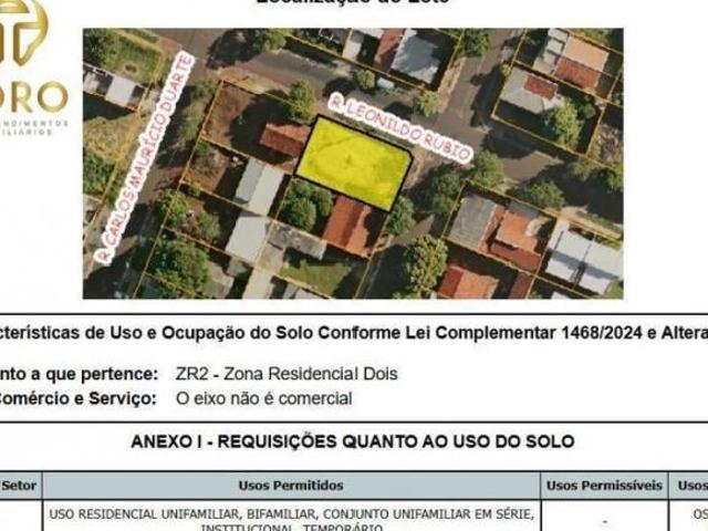 VENDA | Terreno, em Parque Tarumã, Maringá