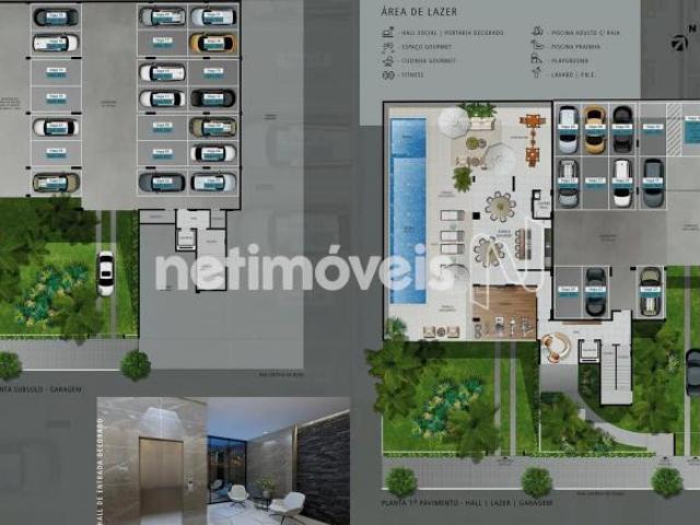 Venda Apartamento 4 quartos Castelo Belo Horizonte