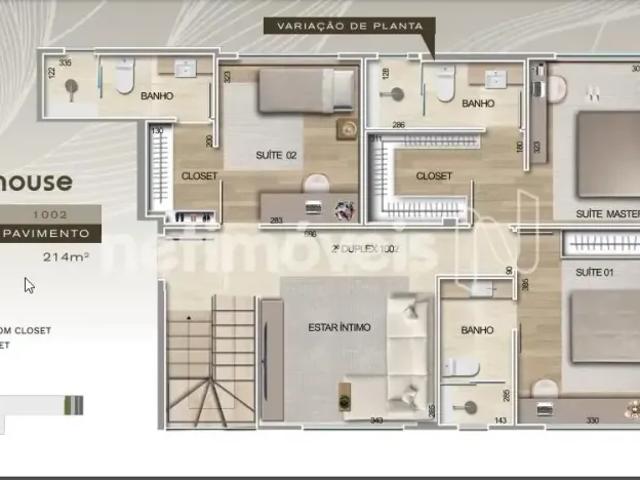 Venda Apartamento 4 quartos Sion Belo Horizonte