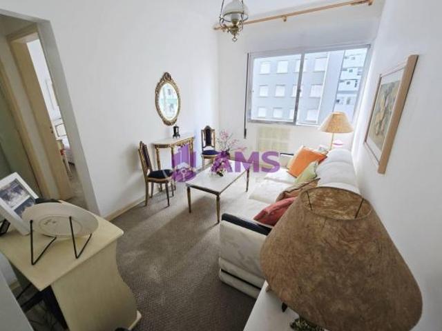 Venda Apartamento 1 dormitório com vista mar Embaré Santos