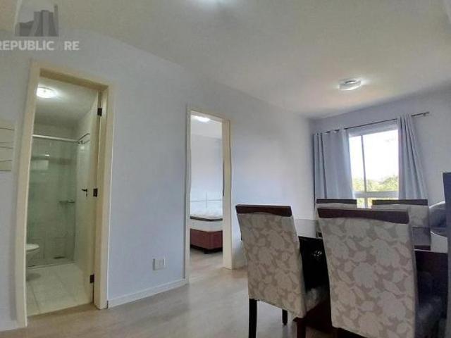 VENDA APARTAMENTO 1 DORMITÓRIO MOBILIADO VISTA EDIFICIO COM INFRA ESTRUTURA GAR