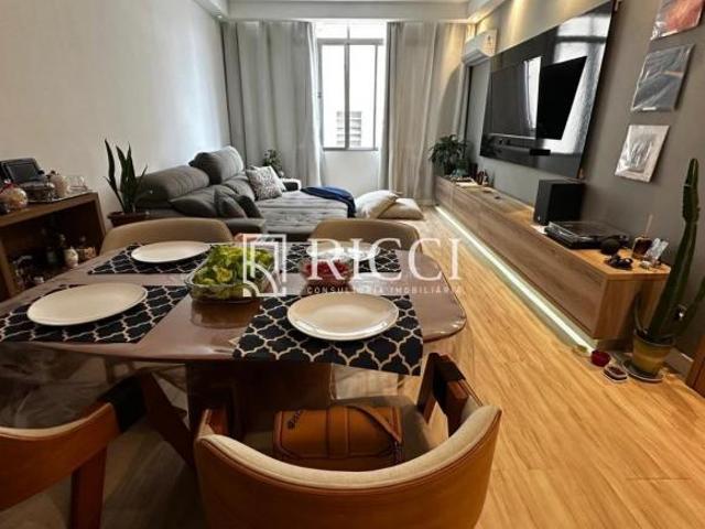Venda Apartamento 1 Quarto no Centro de São Vicente SP 2 Salas, 1 Vaga de Garagem R$375.000,00